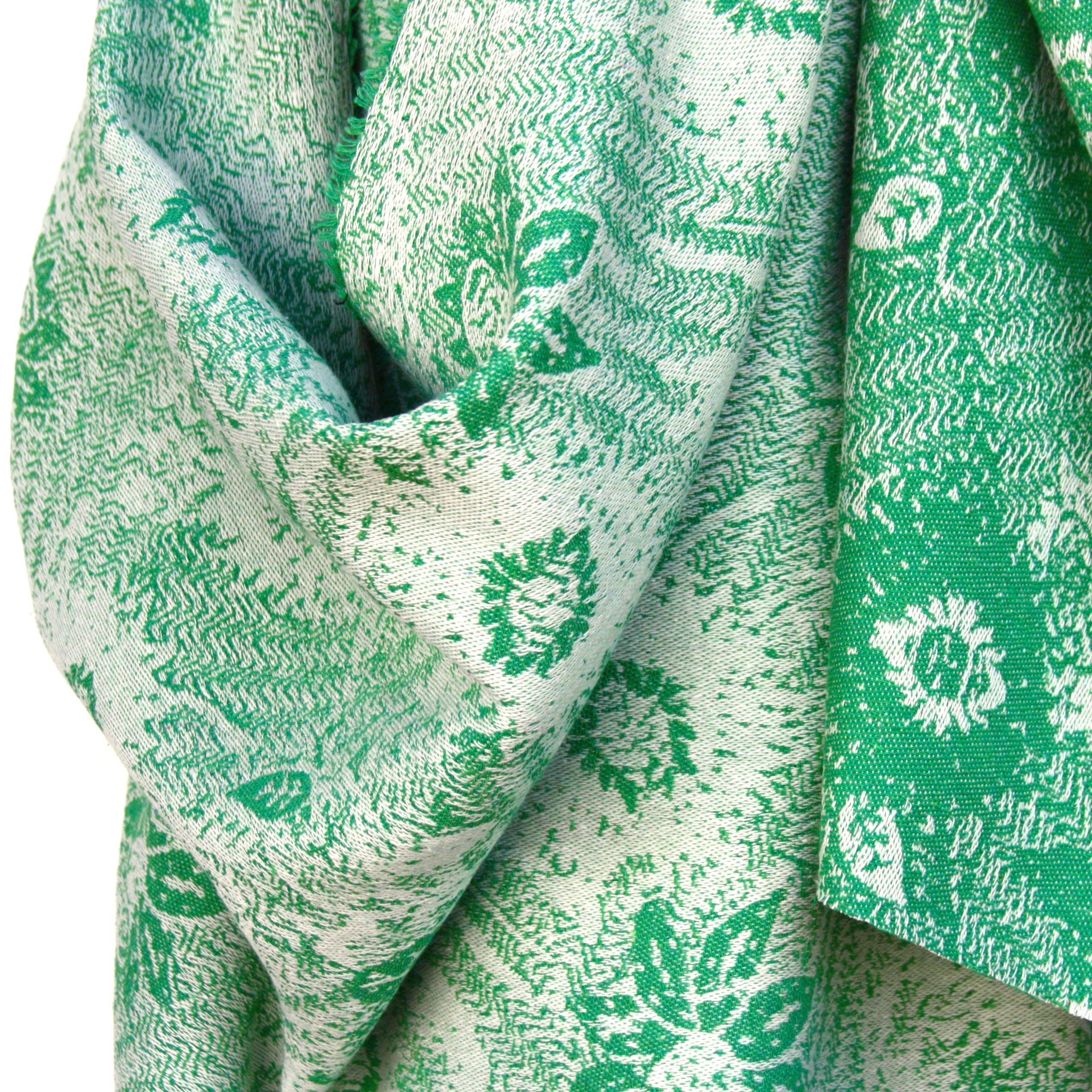 Green Floral Jacquard – Ditto Fabrics