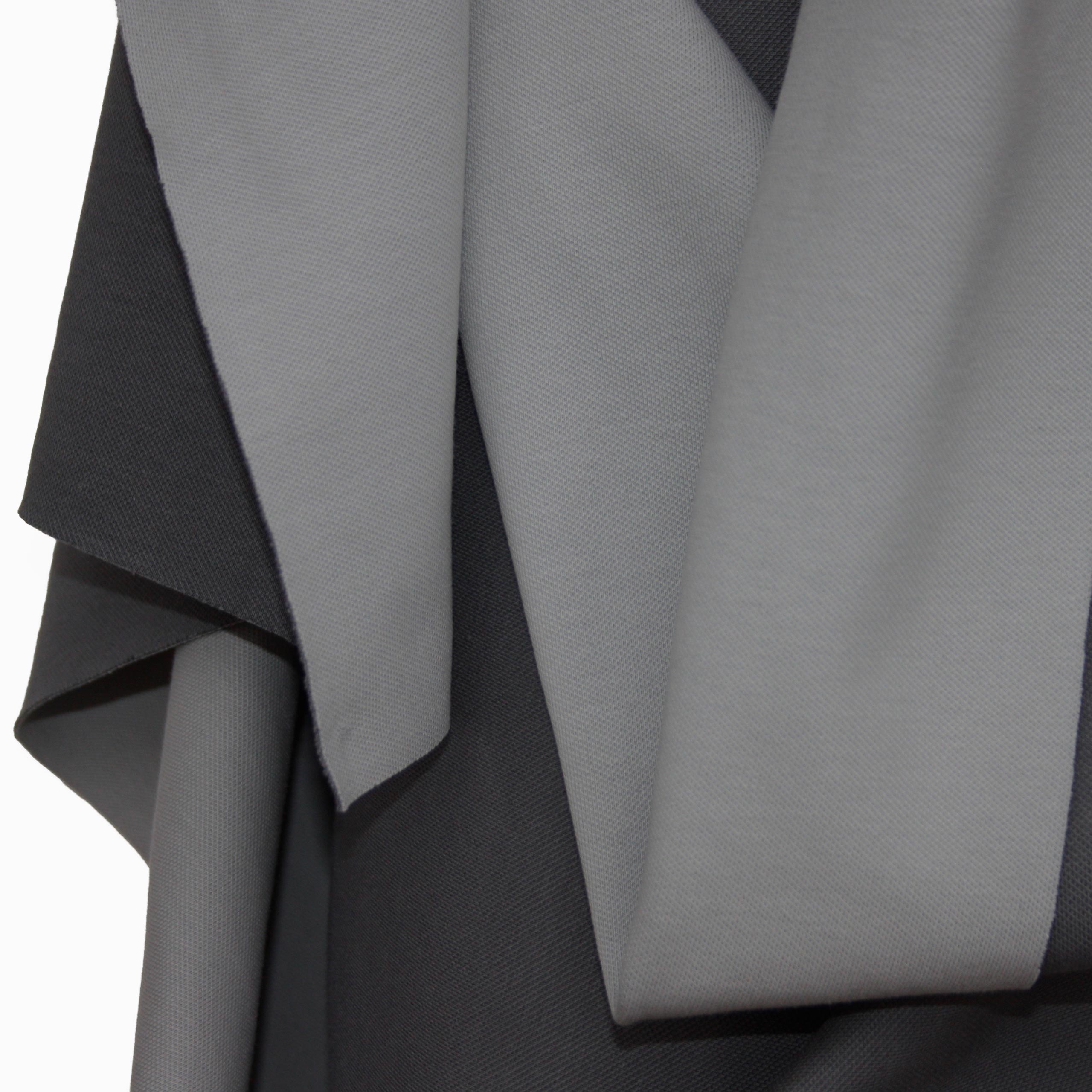 Double Grey Viscose Jersey – Ditto Fabrics