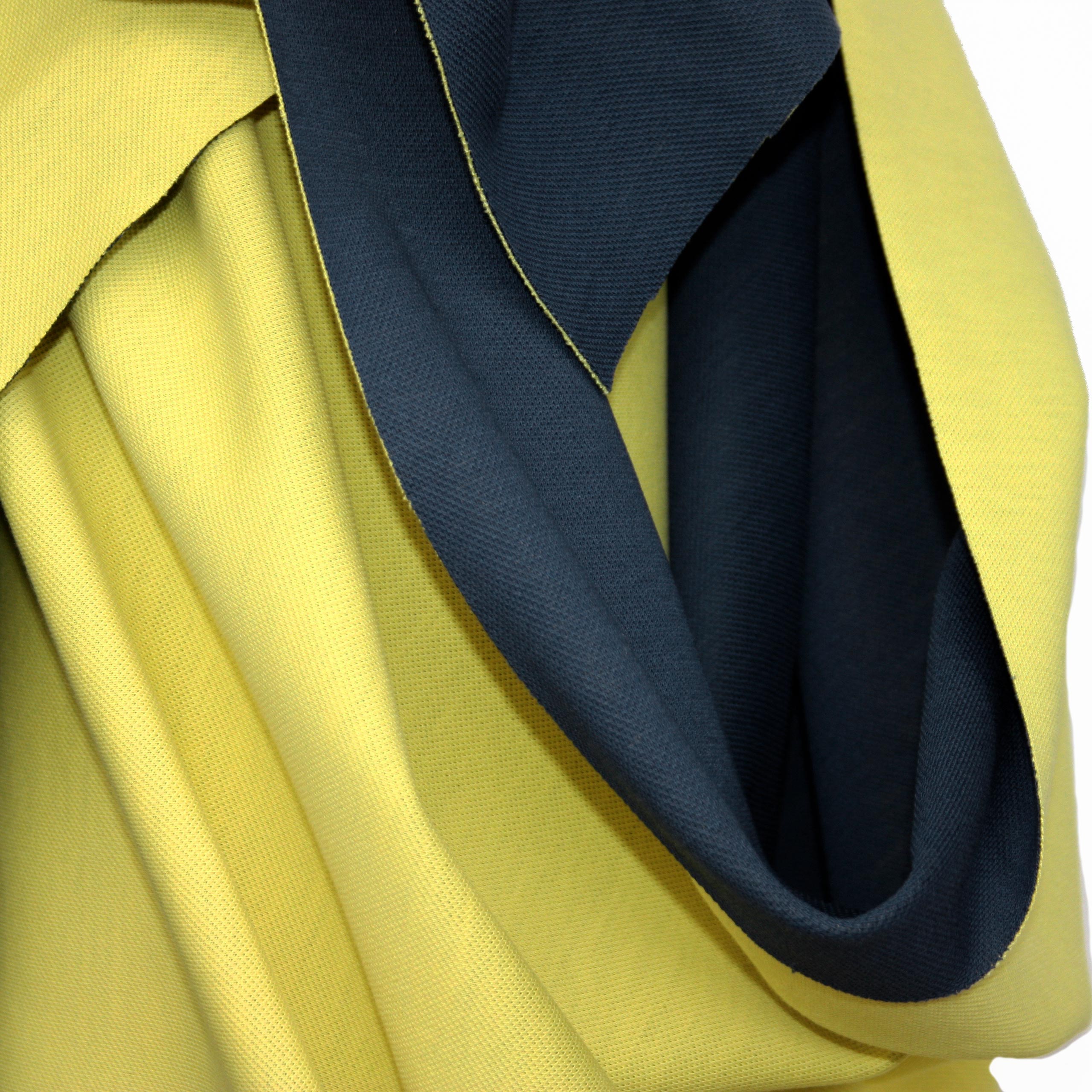 Blue and Yellow Jersey – Ditto Fabrics