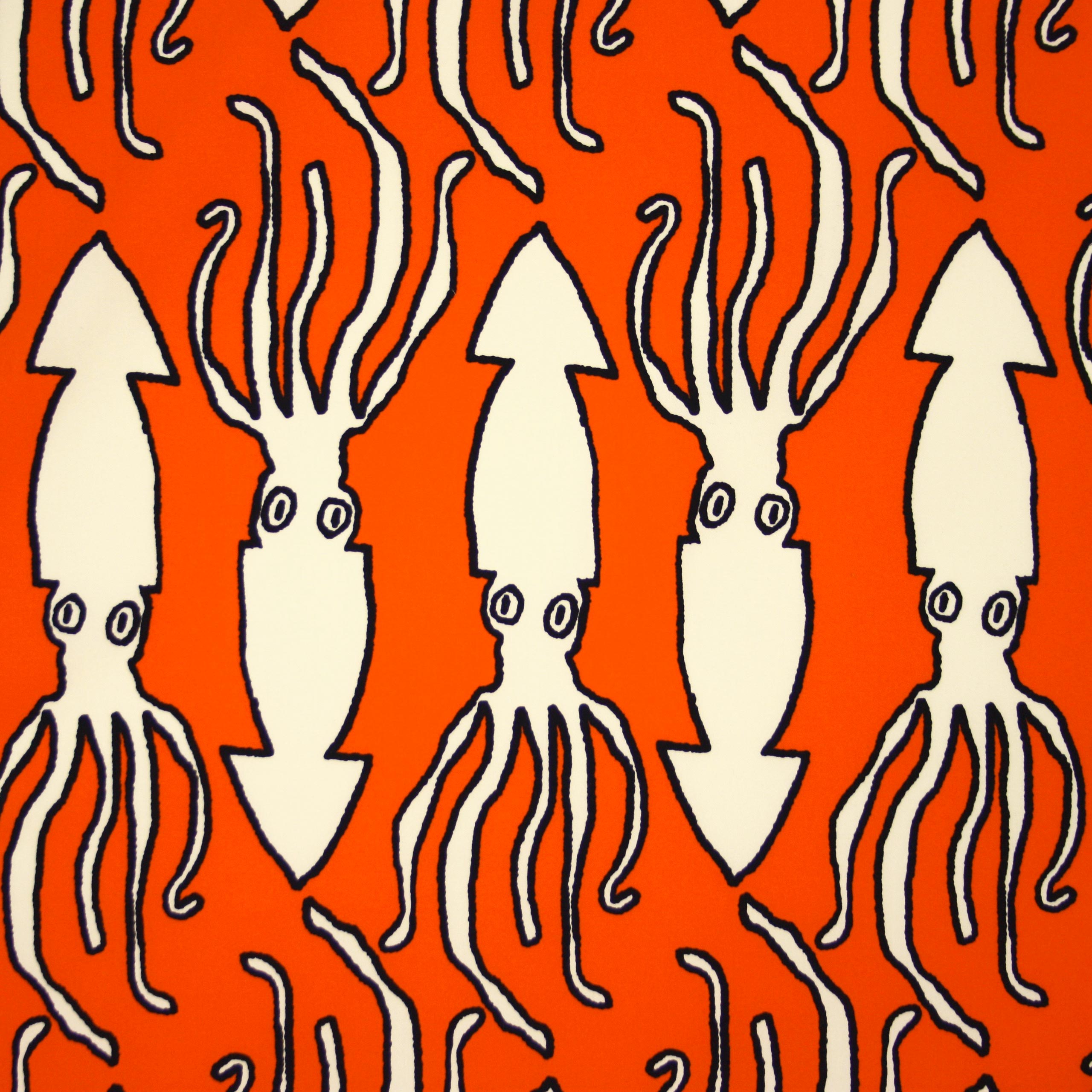 Ivory Squid Design – Ditto Fabrics
