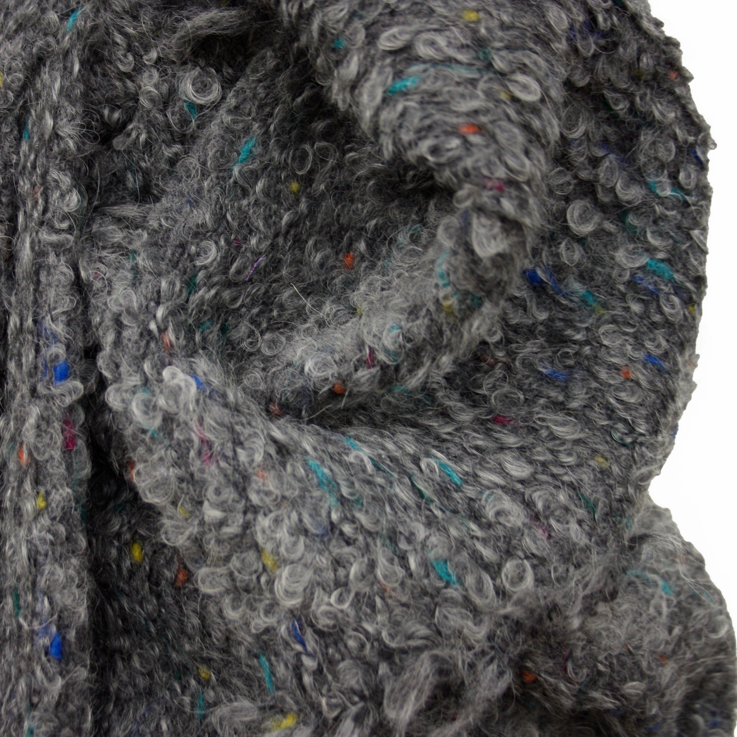 Grey Boucle – Ditto Fabrics