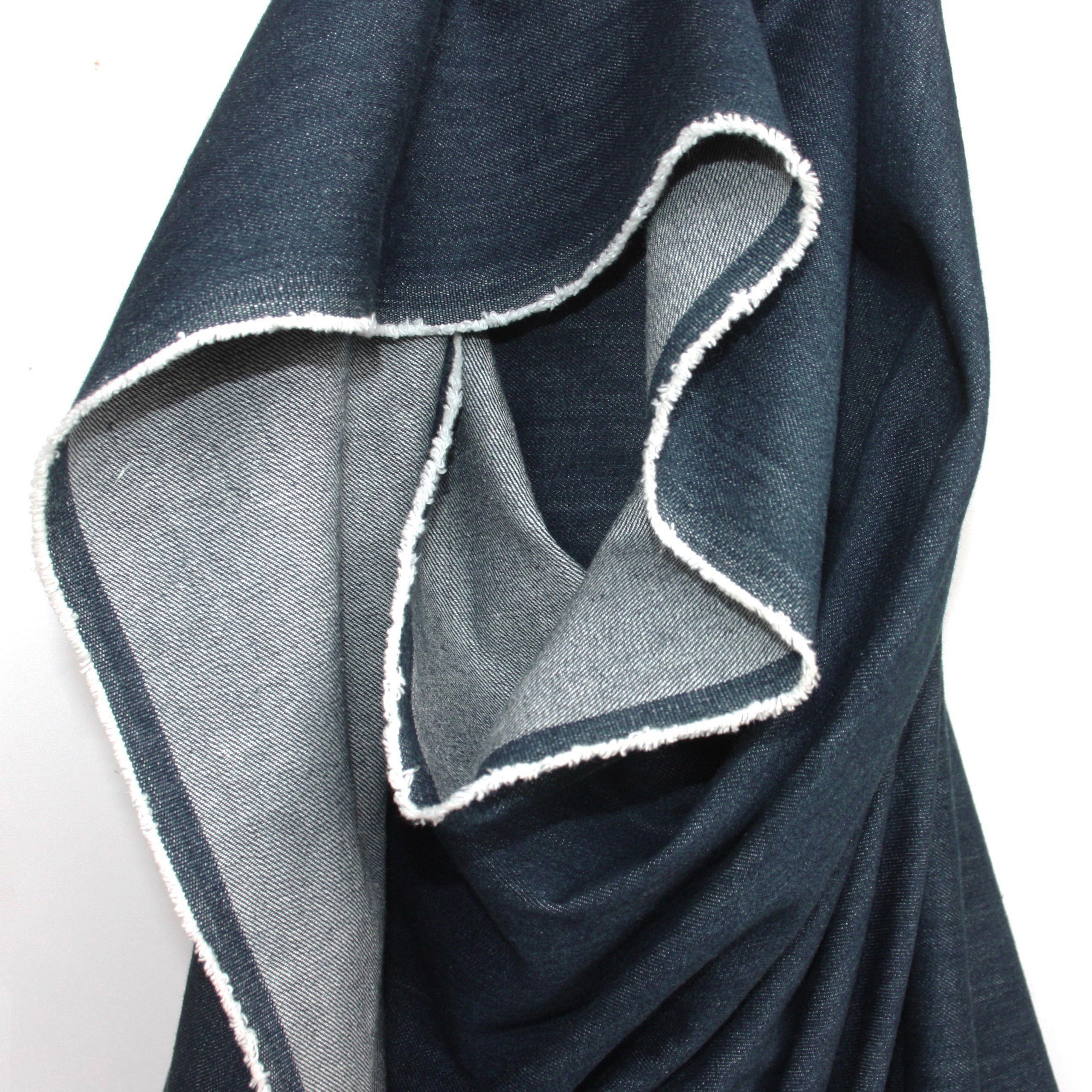 Blue Cotton Denim Cloth – Ditto Fabrics
