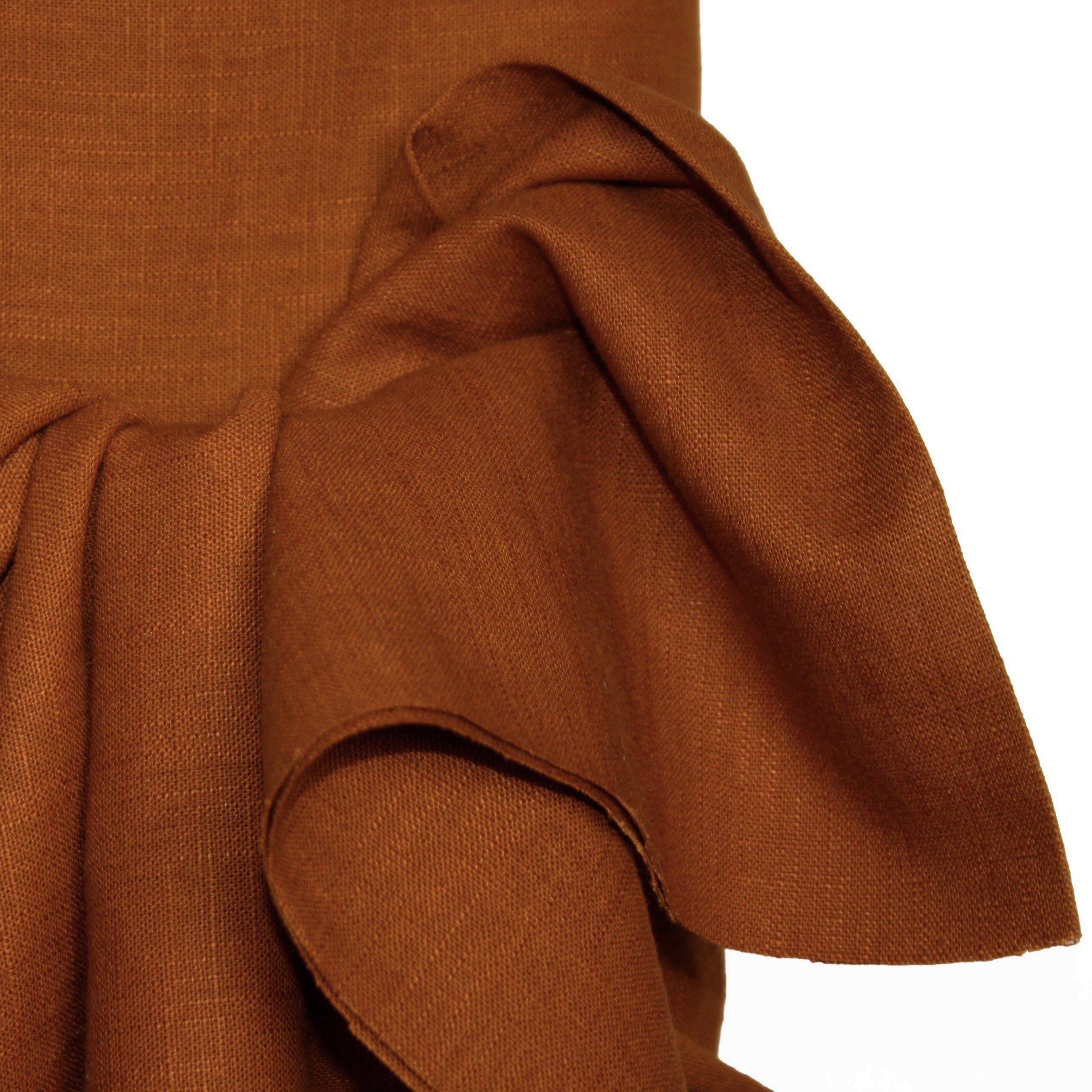 Rust Linen and Cotton Fabric – Ditto Fabrics