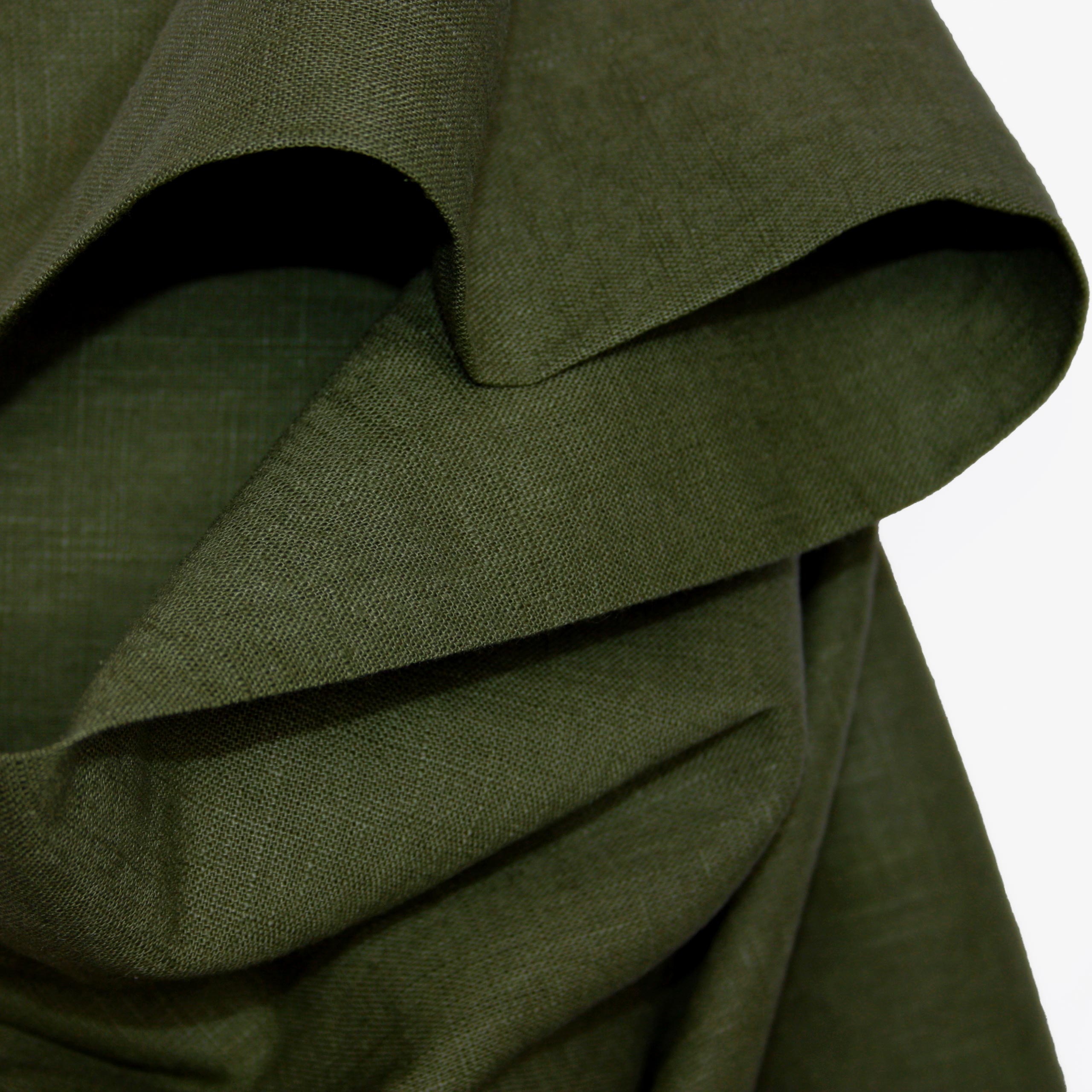 Khaki Linen and Cotto – Ditto Fabrics