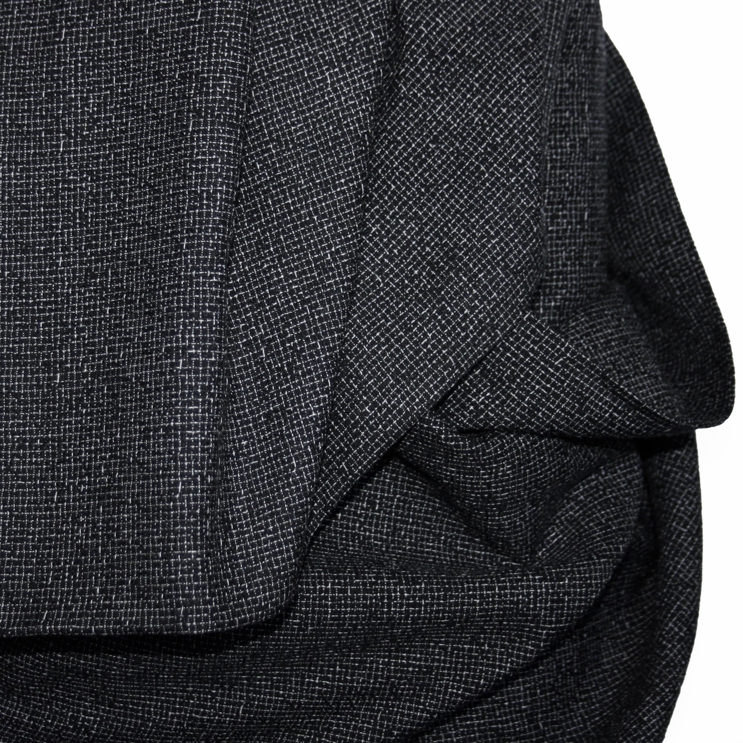 Dark Navy Dash Weave – Ditto Fabrics