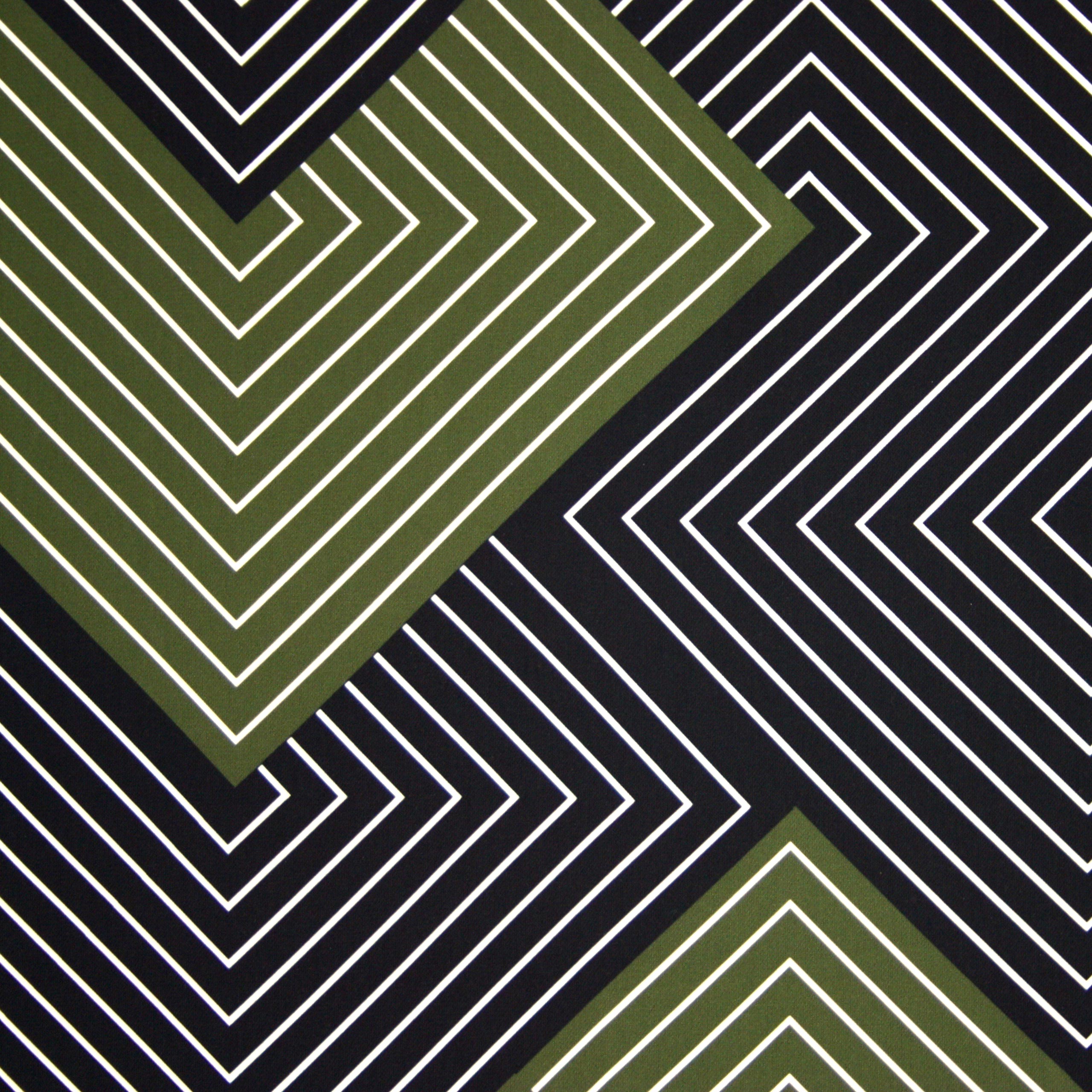 Green Geo Polyester – Ditto Fabrics
