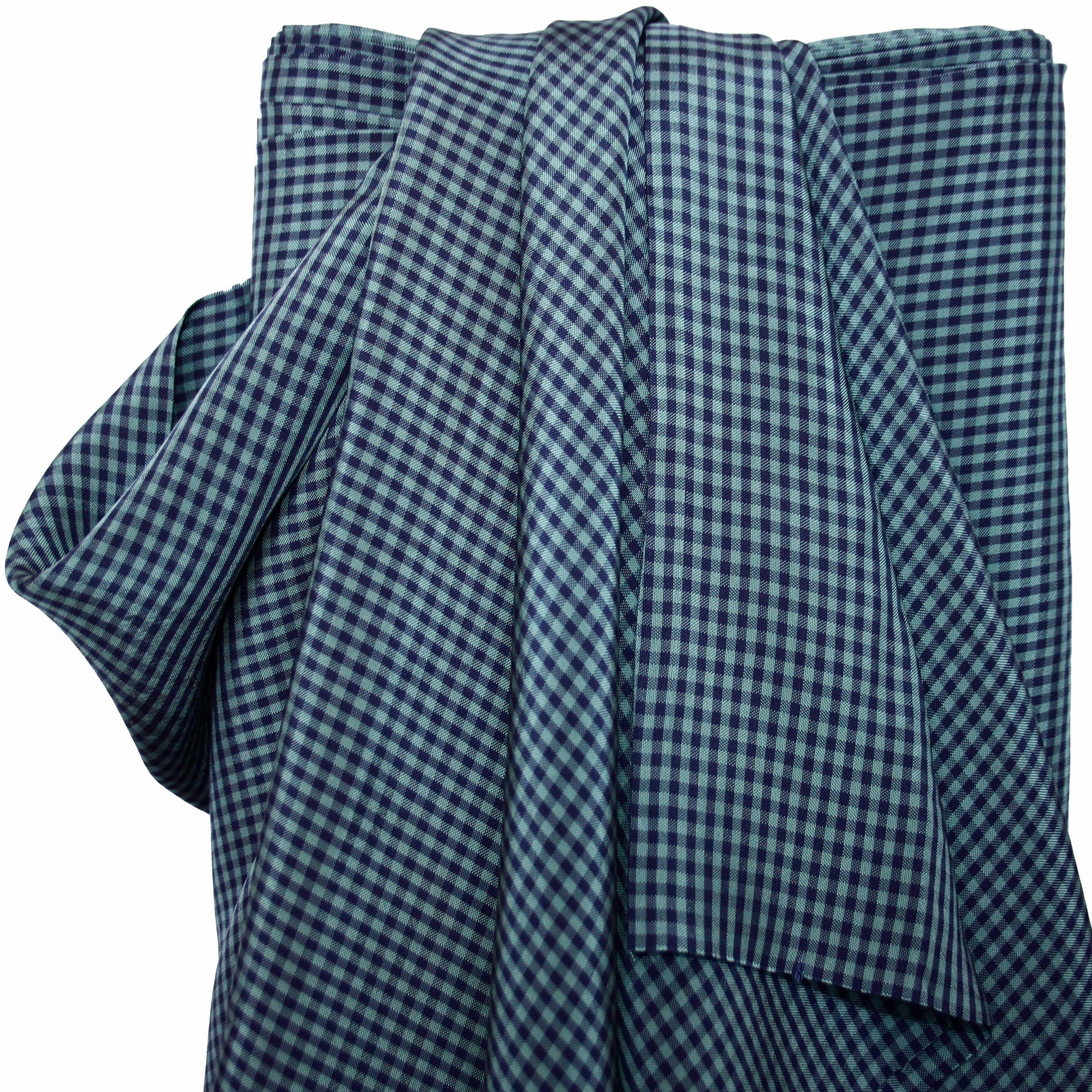 Ditsy Viscose Check – Ditto Fabrics