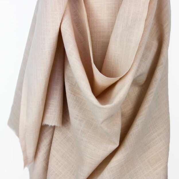 Flesh Washed Slub Cotton – Ditto Fabrics