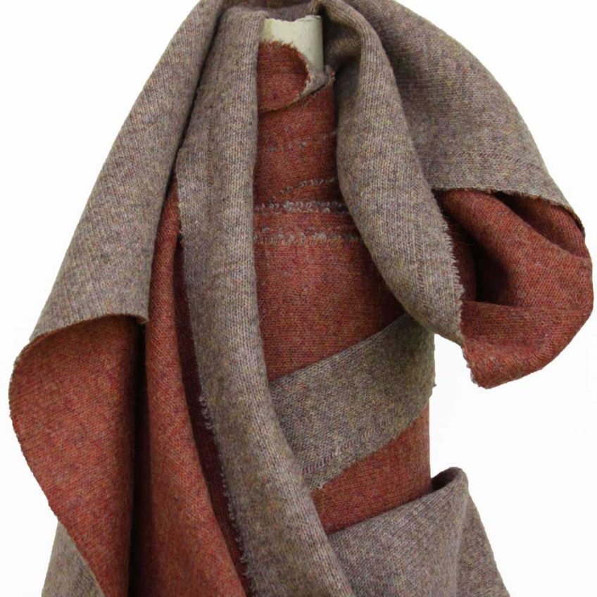 Marled Mauve & Dark Pine Knit – Ditto Fabrics