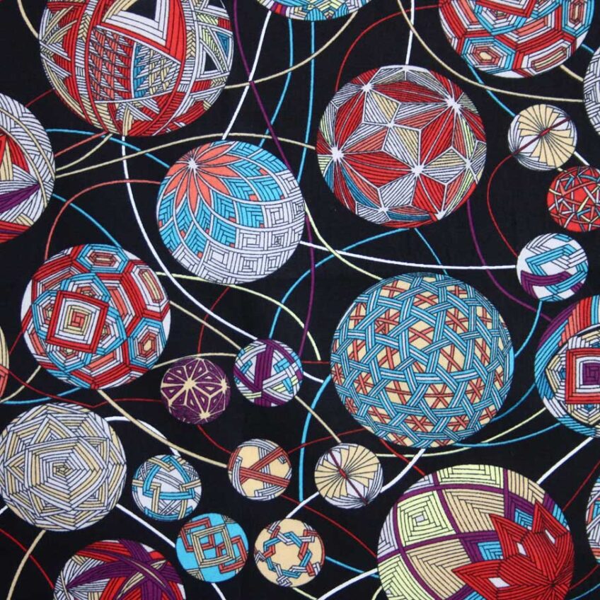 Black Temari – Ditto Fabrics