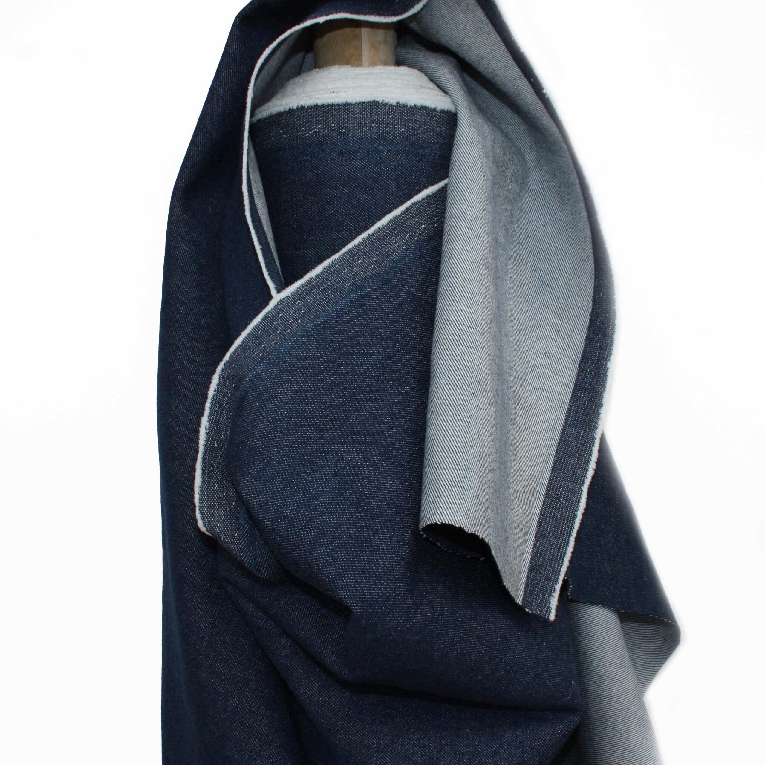 Blue Cotton Denim – Ditto Fabrics