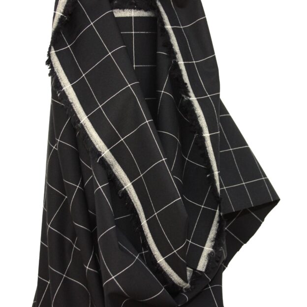 Window Pane Check Stretch Cotton – Ditto Fabrics