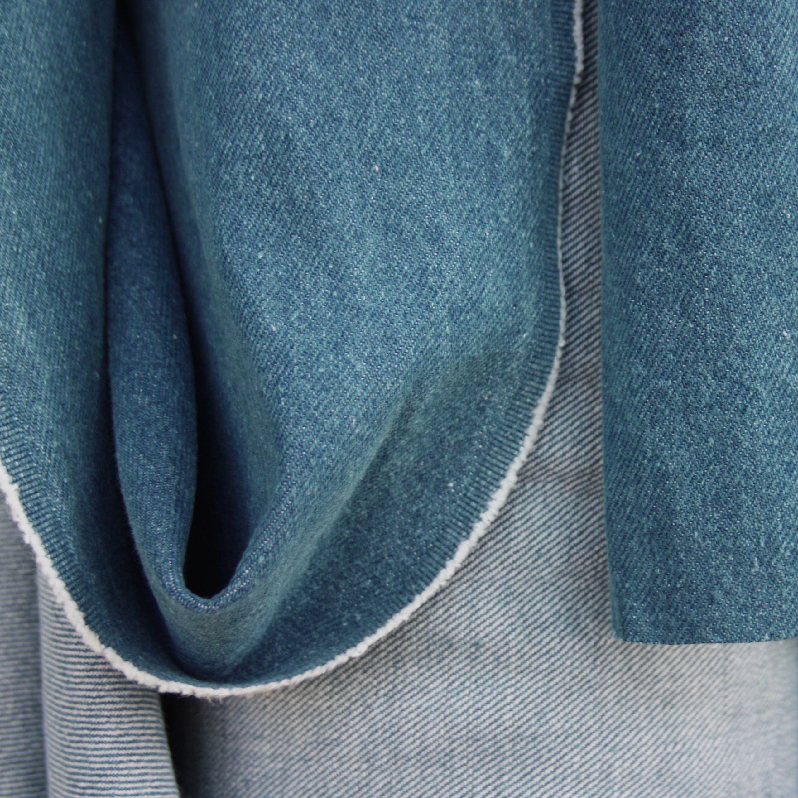 Distressed Blue Denim – Ditto Fabrics