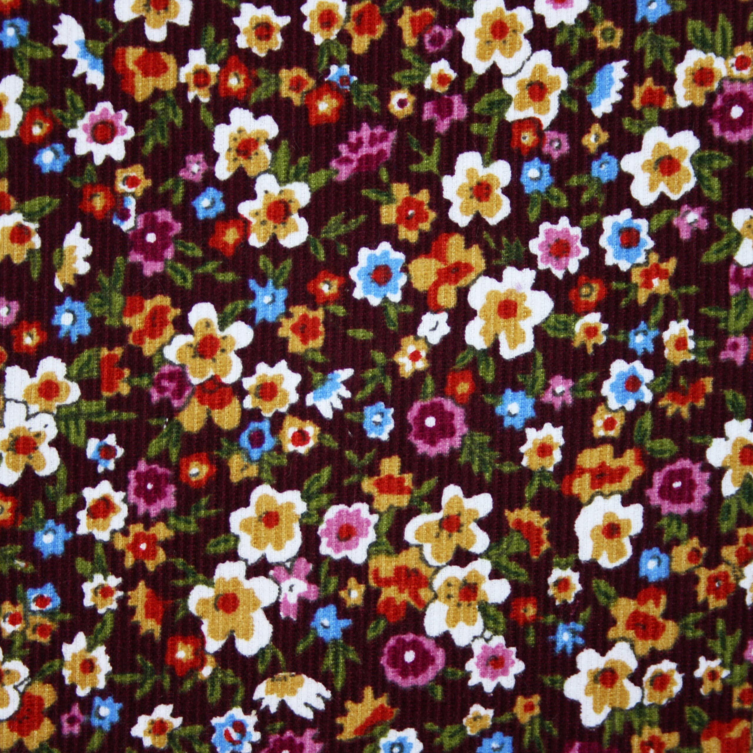 Ditsy Floral Pincord – Ditto Fabrics