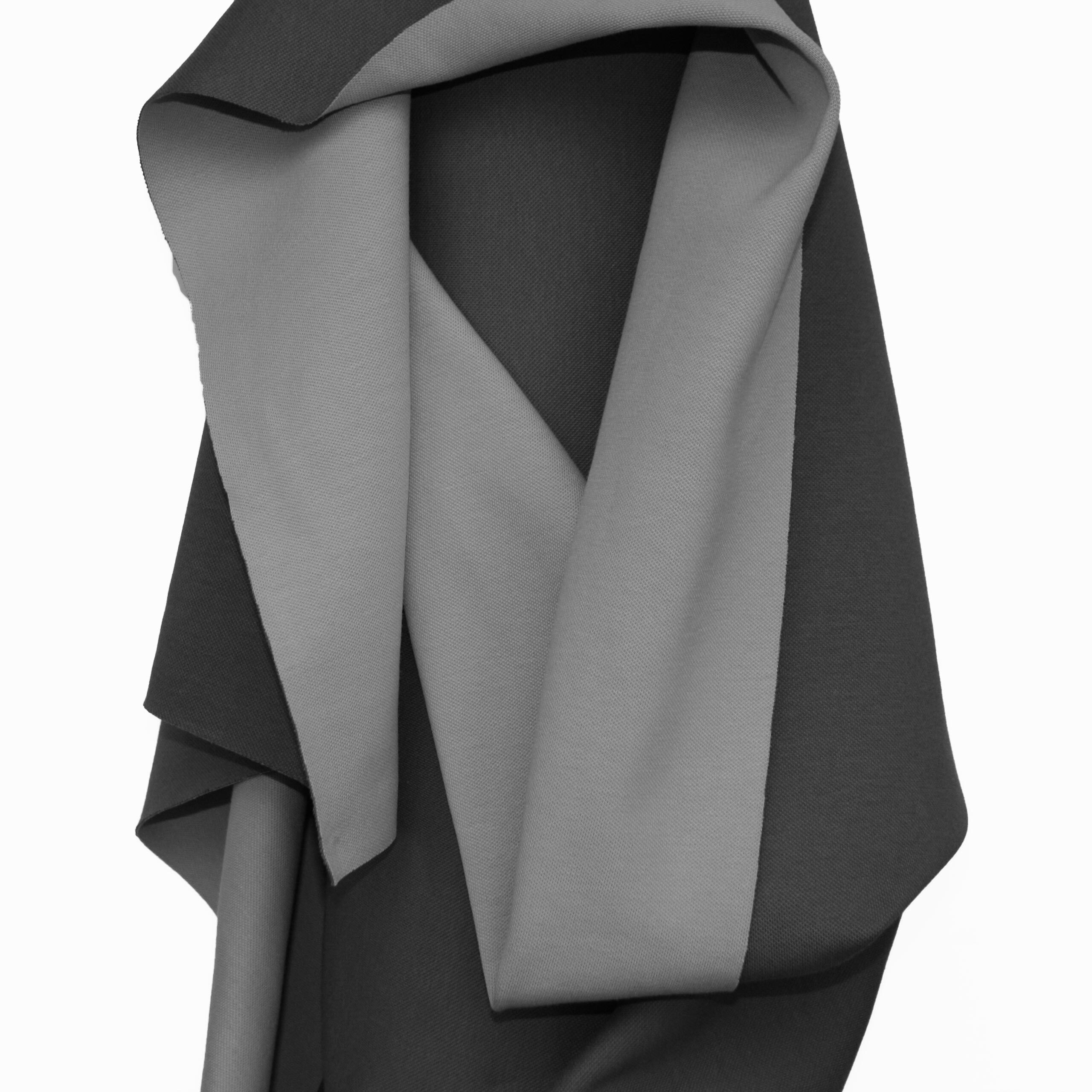Double Grey Viscose Jersey – Ditto Fabrics