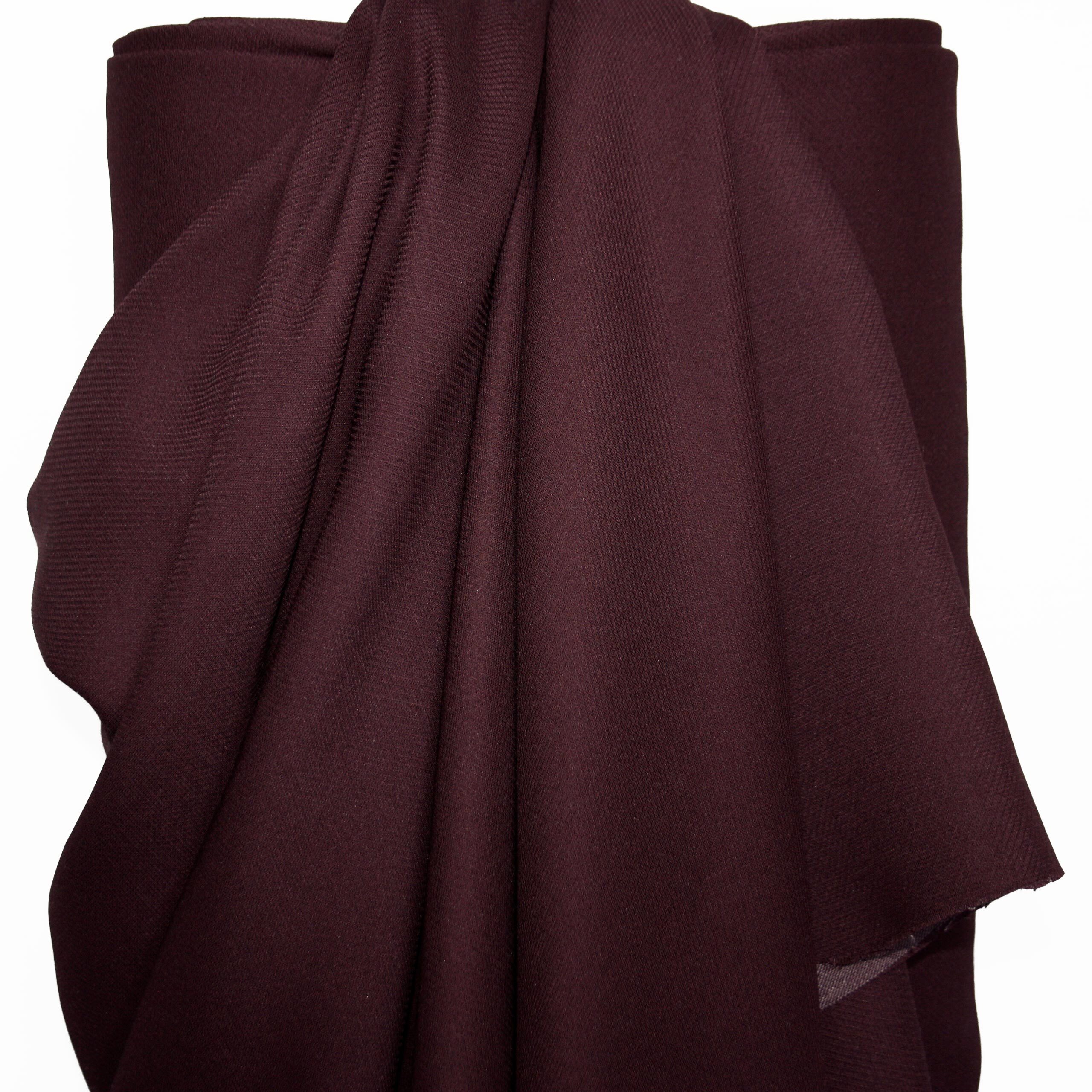 Burgundy Viscose Blend – Ditto Fabrics