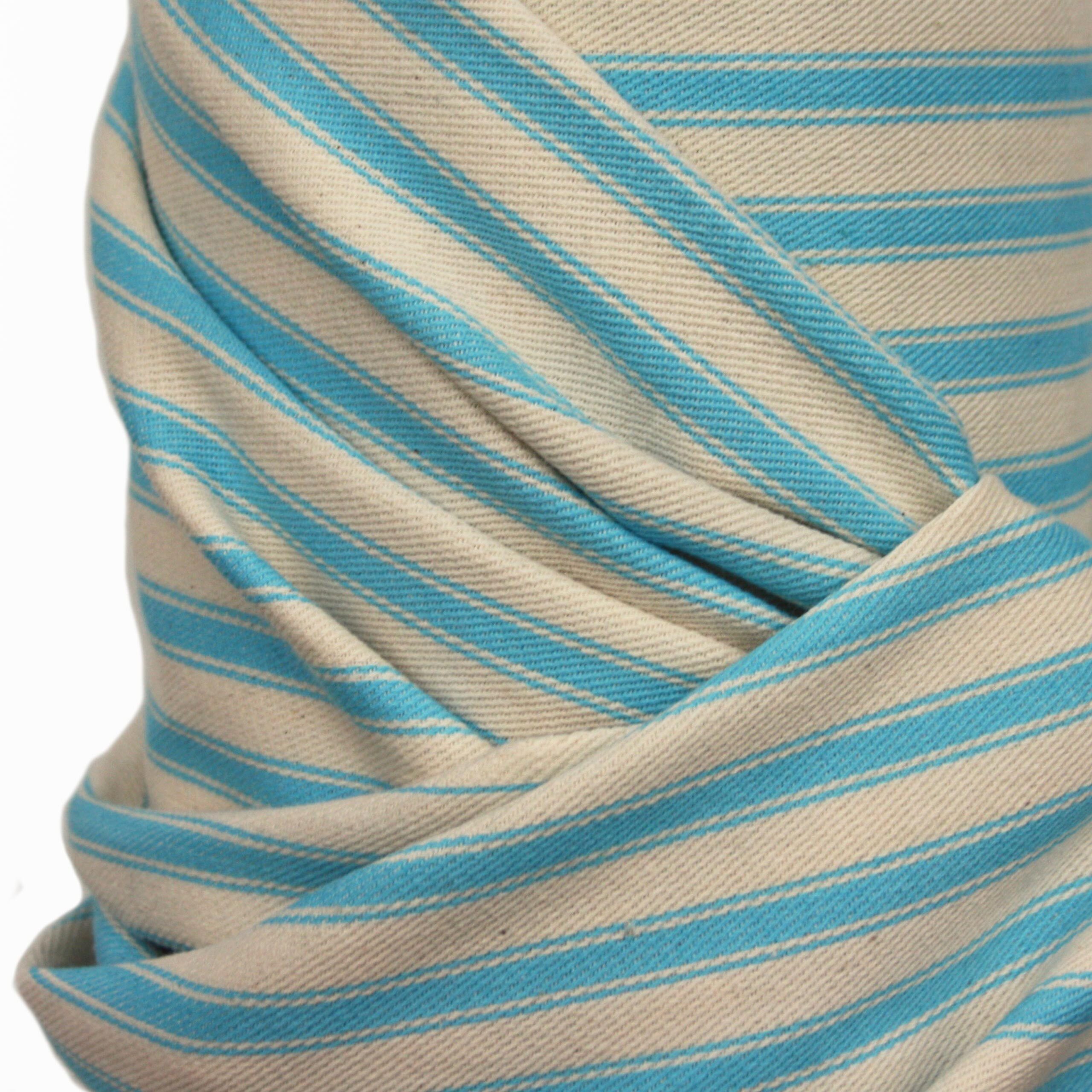 Turquoise Cotton Ticking – Ditto Fabrics