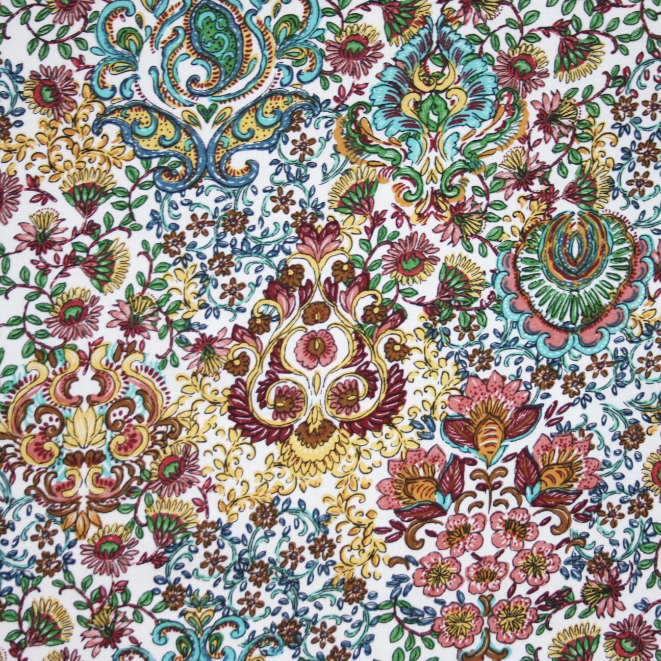 Indian Inspired Floral – Ditto Fabrics