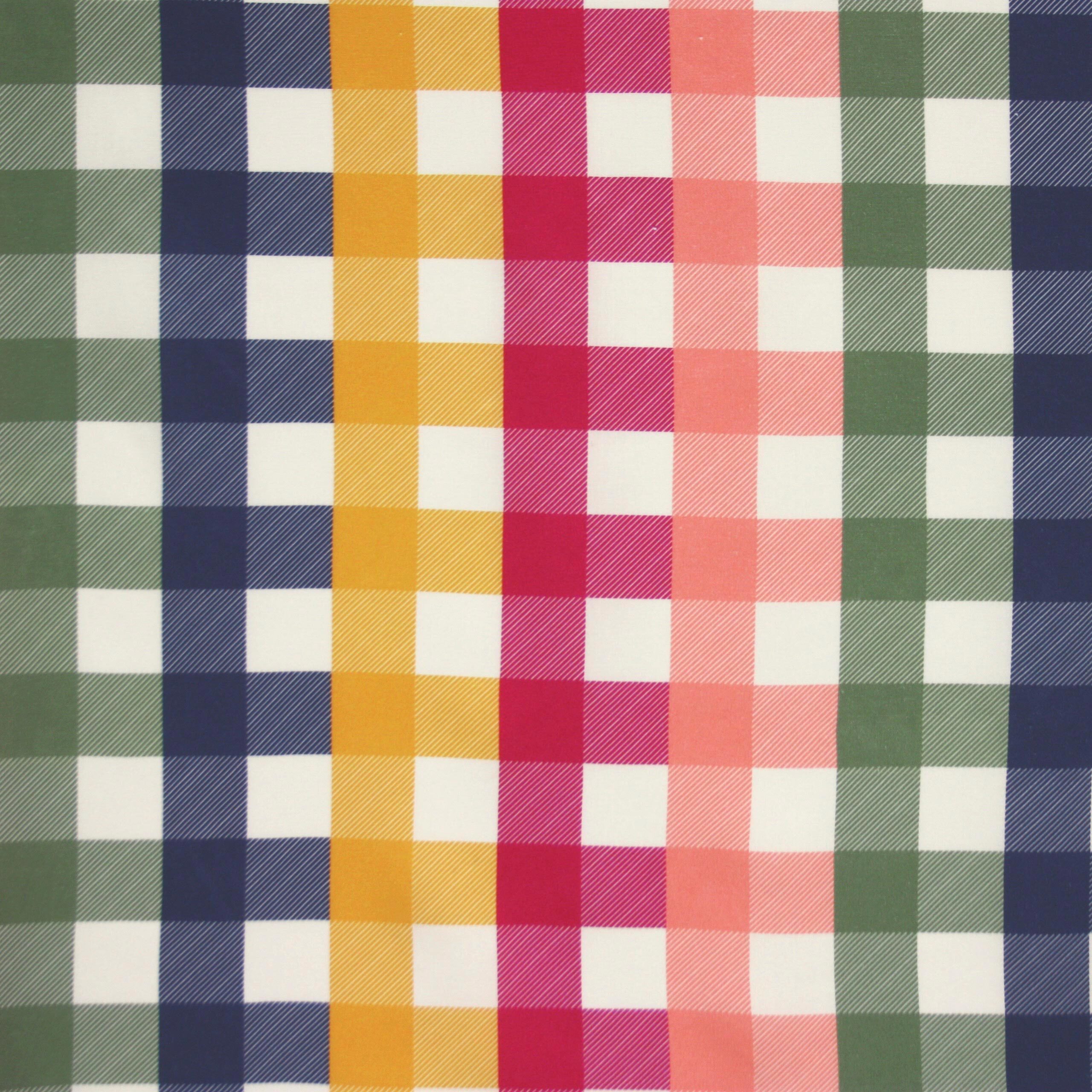 Large Check Viscose – Ditto Fabrics
