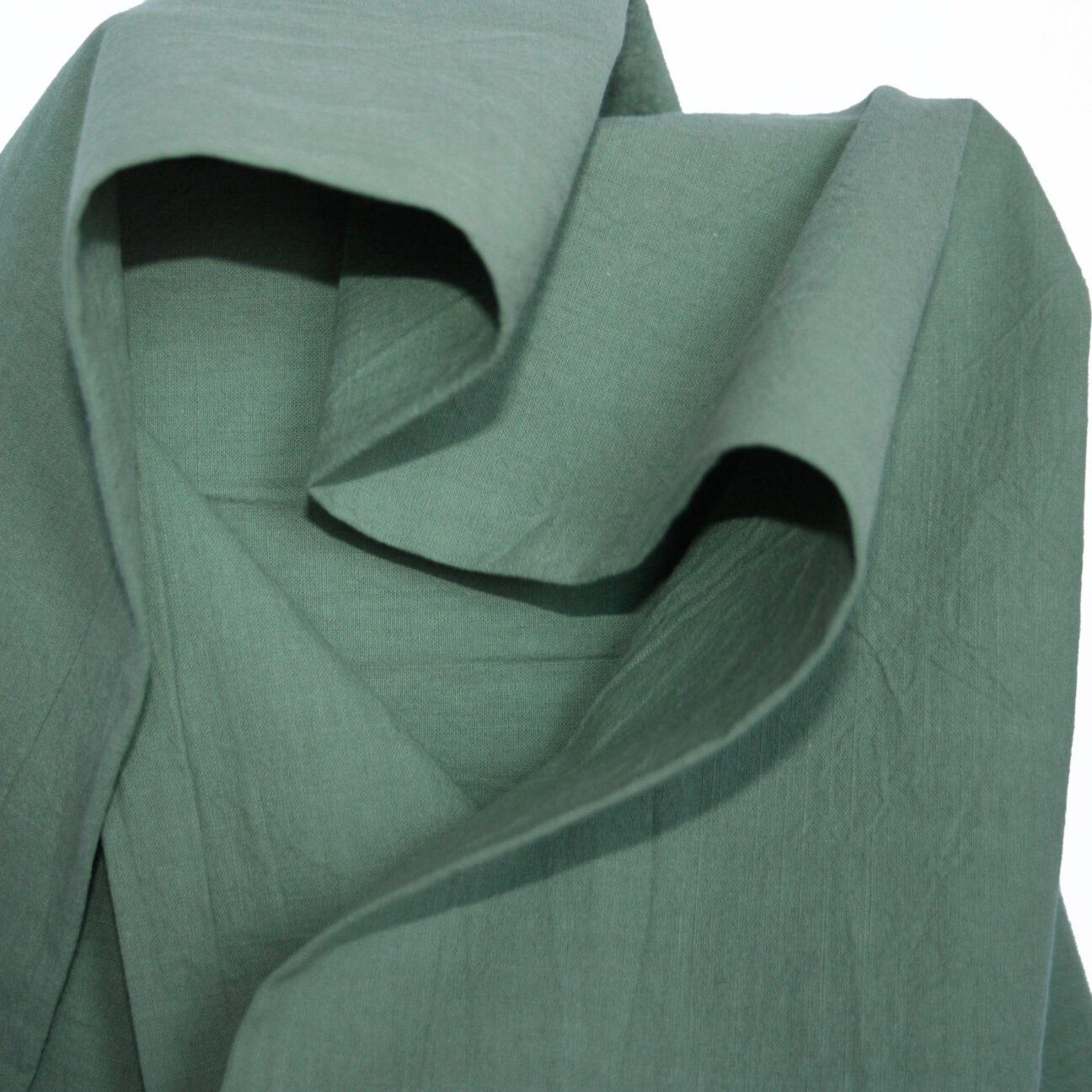 Pond Green Washed Cotton – Ditto Fabrics