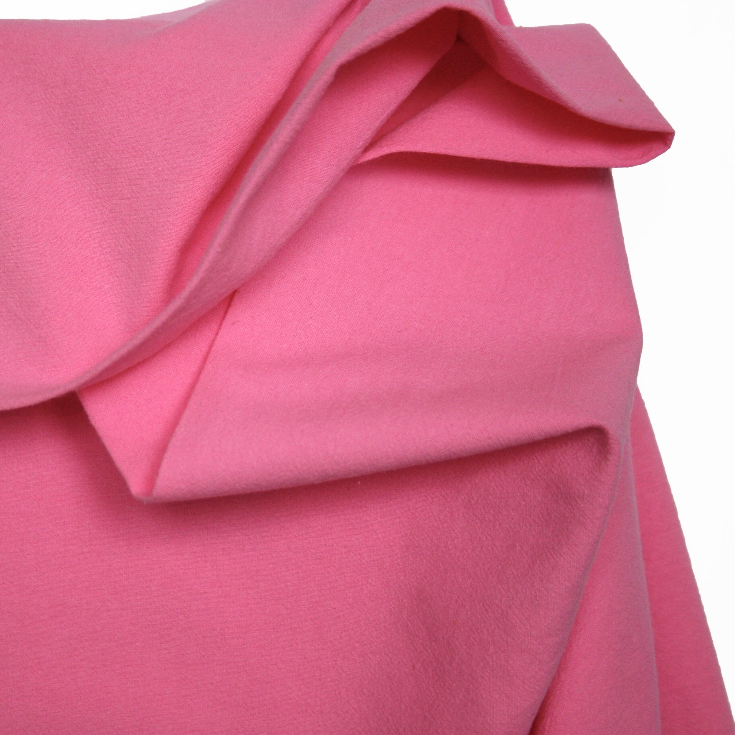 Bubble Gum Pink Washed Cotton – Ditto Fabrics