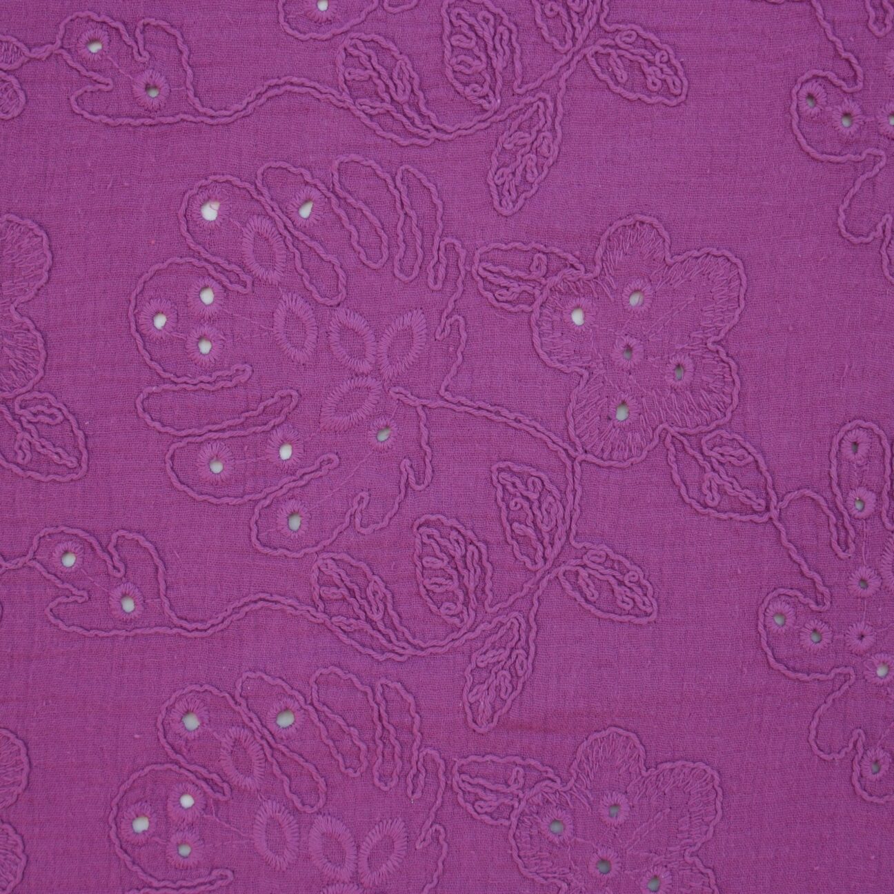 Magenta Corded Floral – Ditto Fabrics