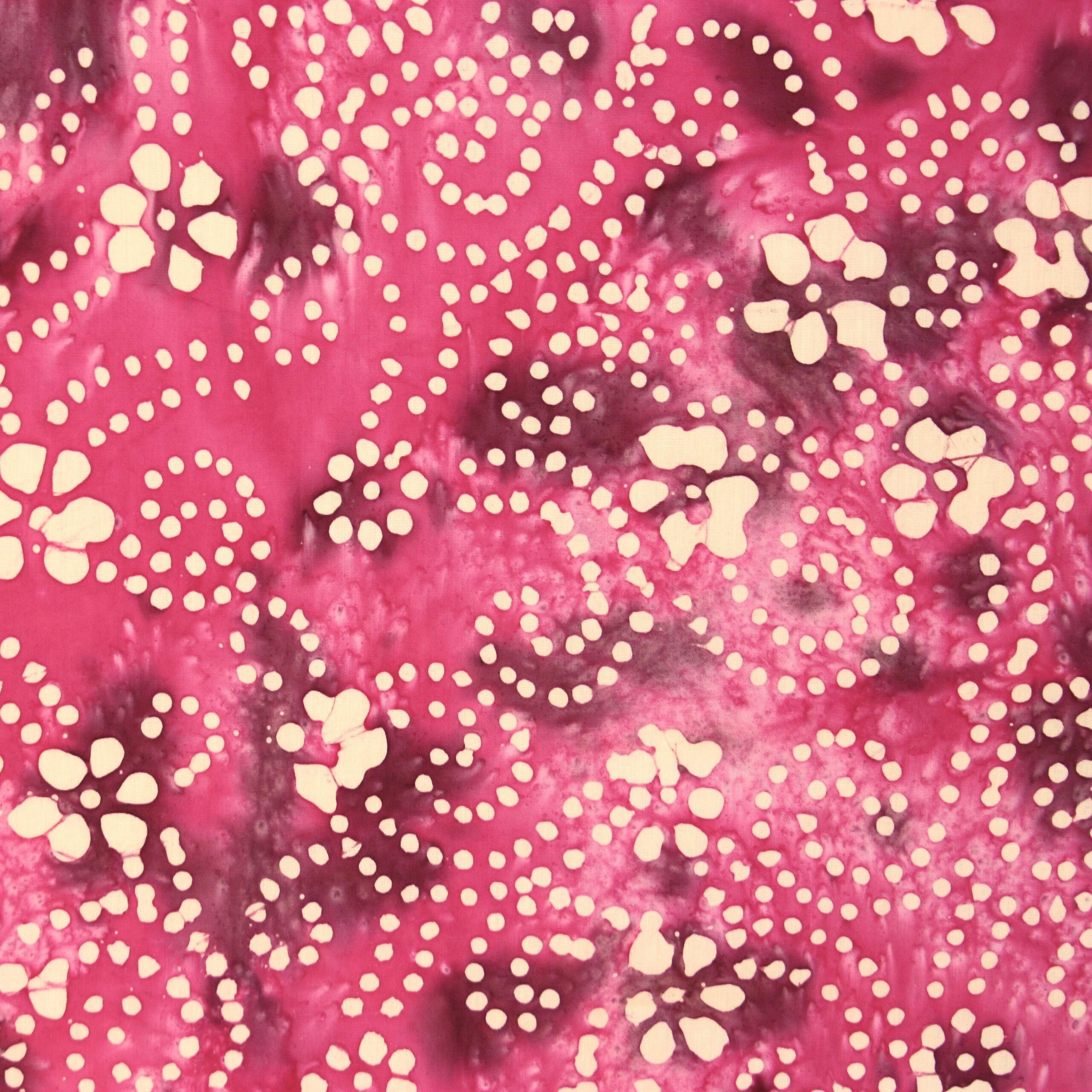 Shaded Pink and Pale Cream Batik – Ditto Fabrics