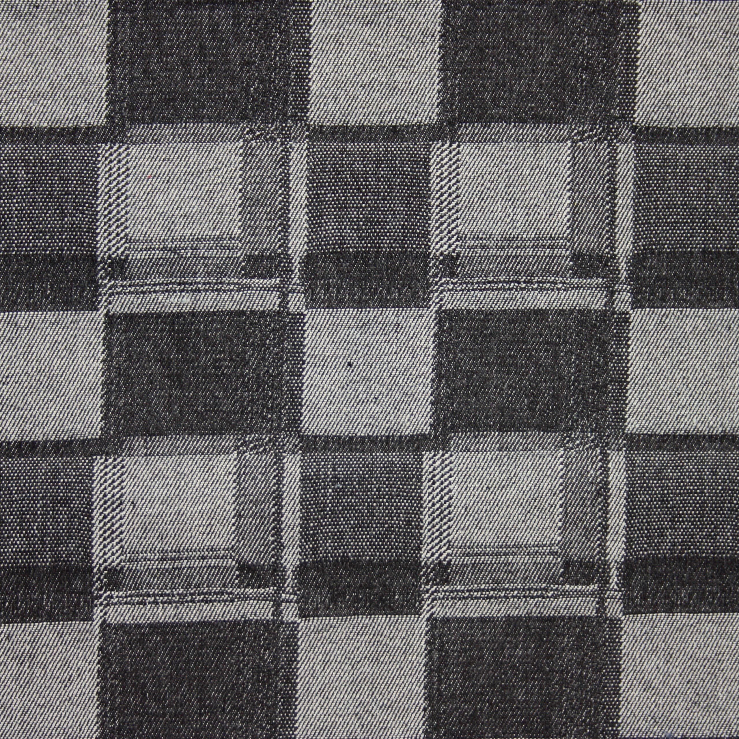 Black Square Jacquard Denim – Ditto Fabrics