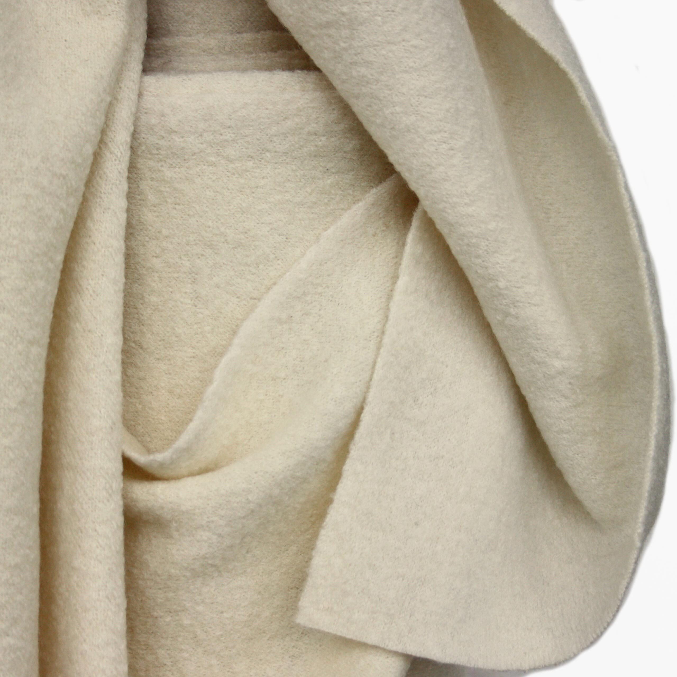 Ivory Knitted Wool – Ditto Fabrics