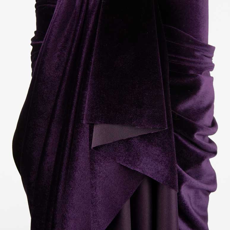 Purple Velour Velvet – Ditto Fabrics