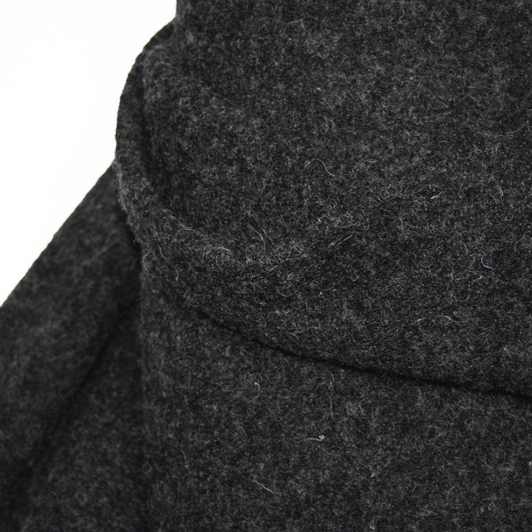 Dark Marled Grey Washed Wool – Ditto Fabrics