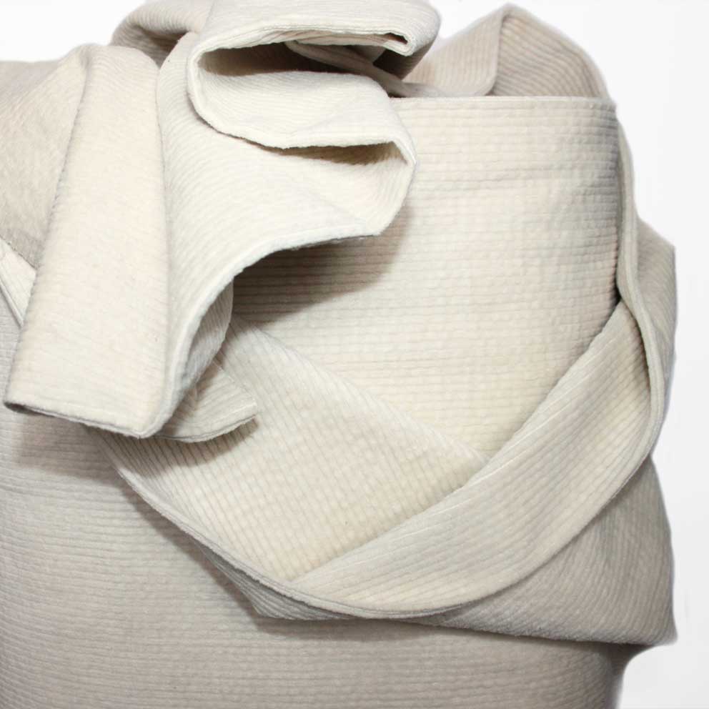 Pale ivory Stretch Jumbo Cord – Ditto Fabrics
