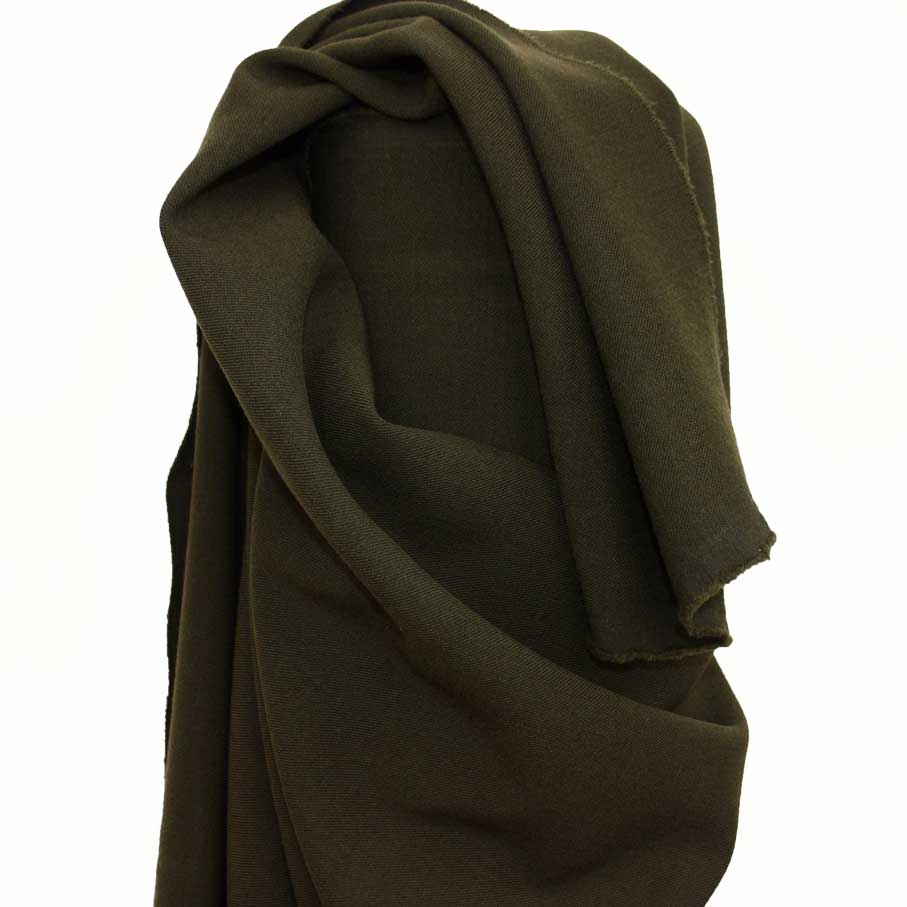 Loden Coloured Wool – Ditto Fabrics