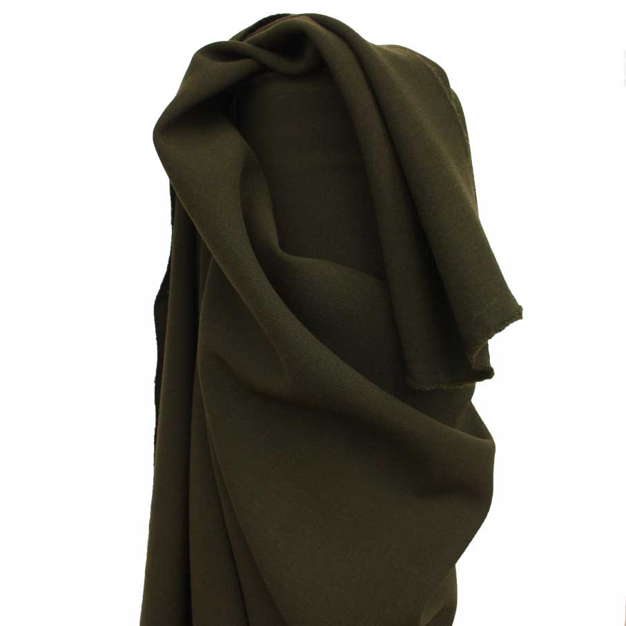 Loden Coloured Wool – Ditto Fabrics