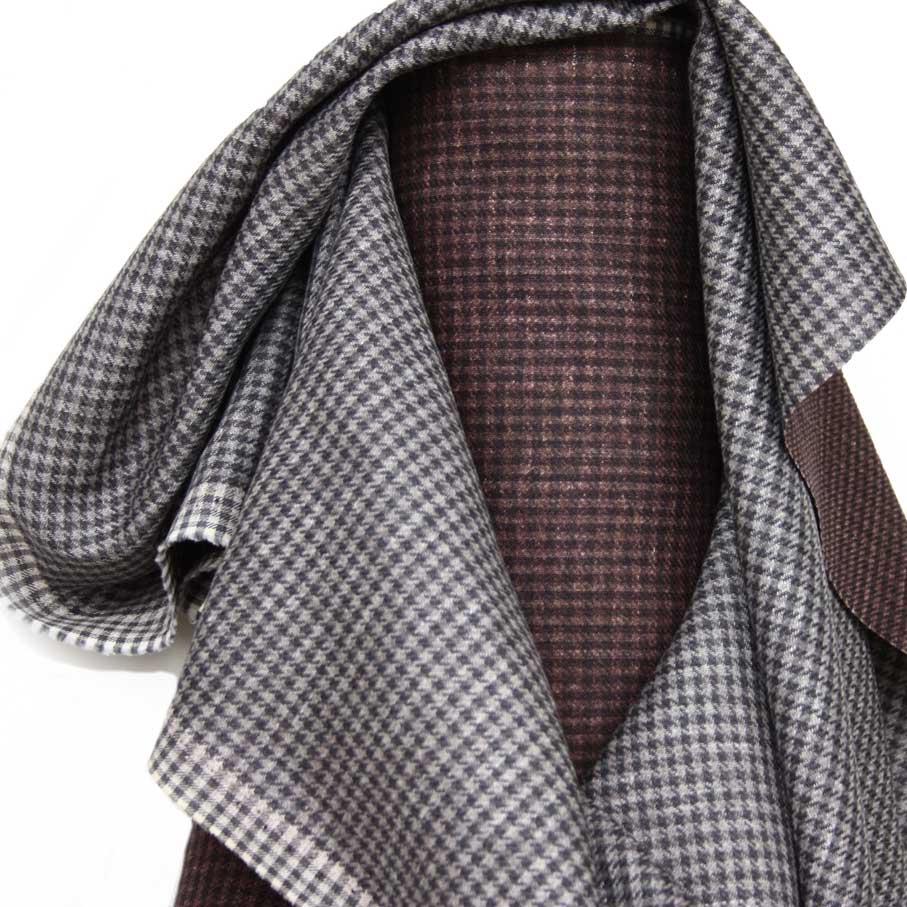 Reversible Wool Check – Ditto Fabrics
