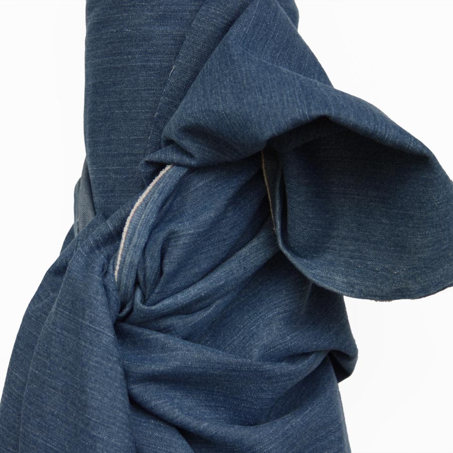 Mid Blue Washed Denim – Ditto Fabrics