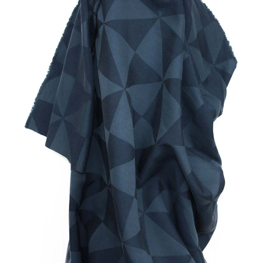 Blue Triangle Viscose – Ditto Fabrics