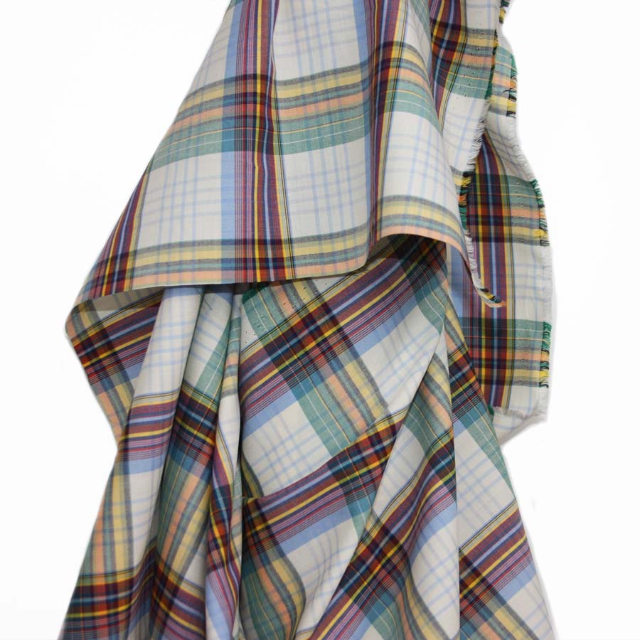 Multi Coloured Check Shirting – Ditto Fabrics