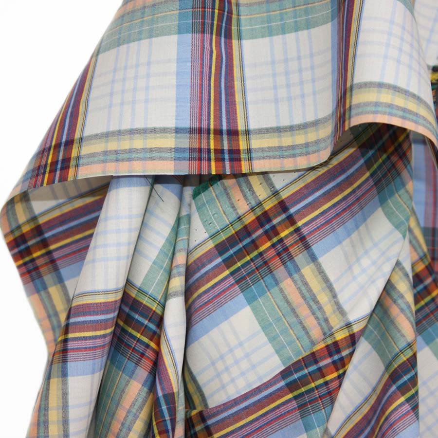 Multi Coloured Check Shirting – Ditto Fabrics