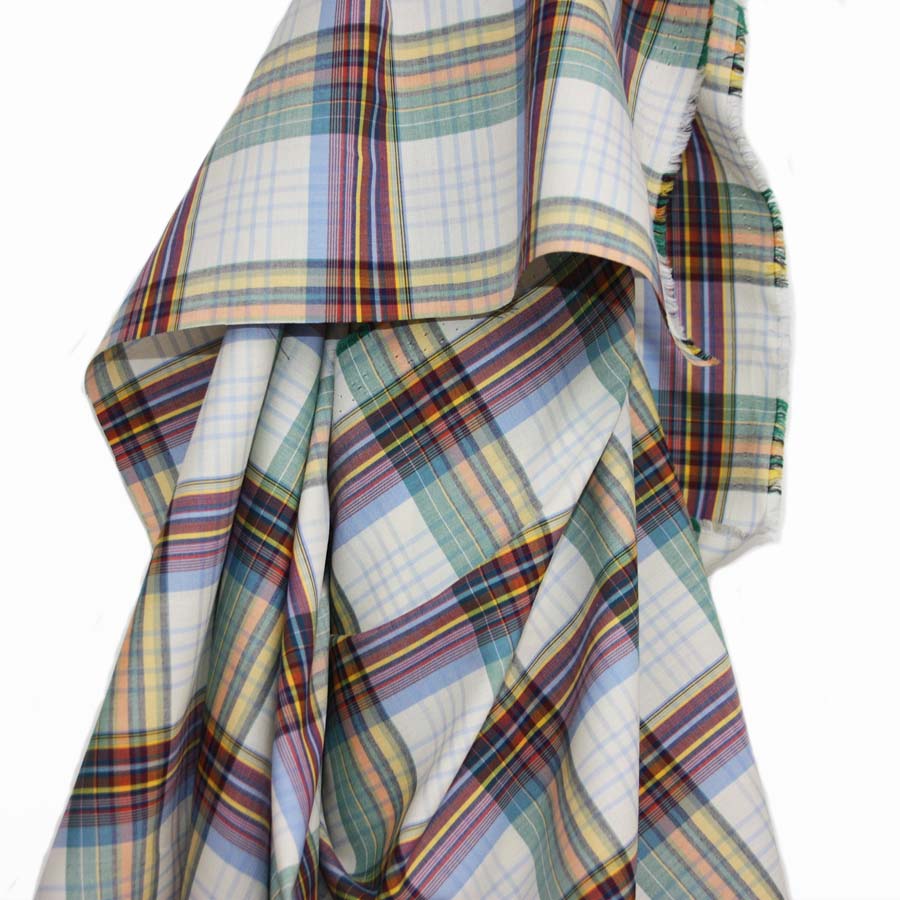 Multi Coloured Check Shirting – Ditto Fabrics