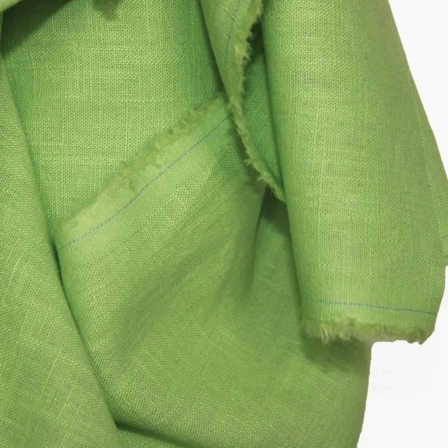 Lime Linen and Cotton – Ditto Fabrics