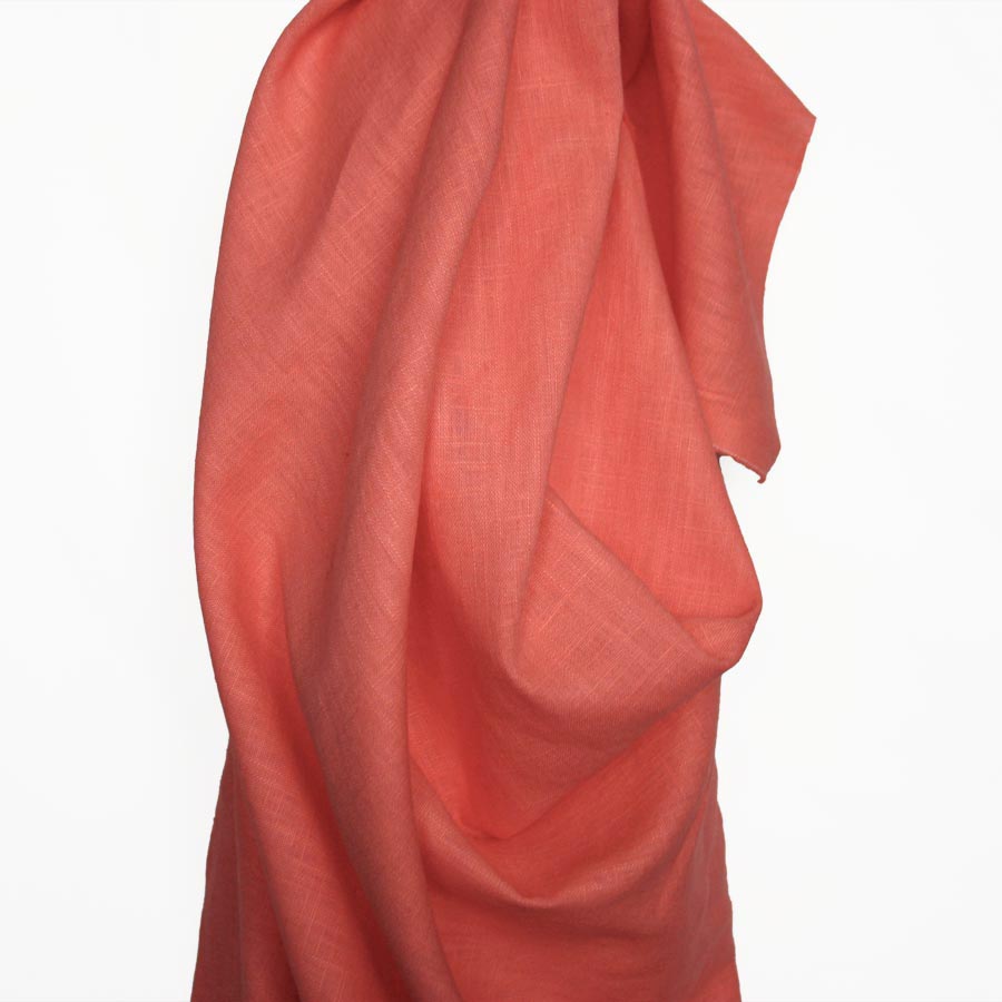 Coral Linen Blend – Ditto Fabrics
