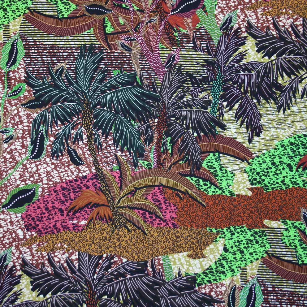 Palm Tree Stretch Lightweight Canvas – Ditto Fabrics