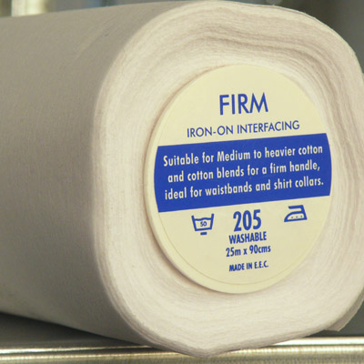 Firm Iron-On Interfacing – Ditto Fabrics